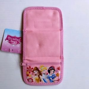 Disney | Accessories | Disney Princess Pink Trifold Wallet | Poshmark